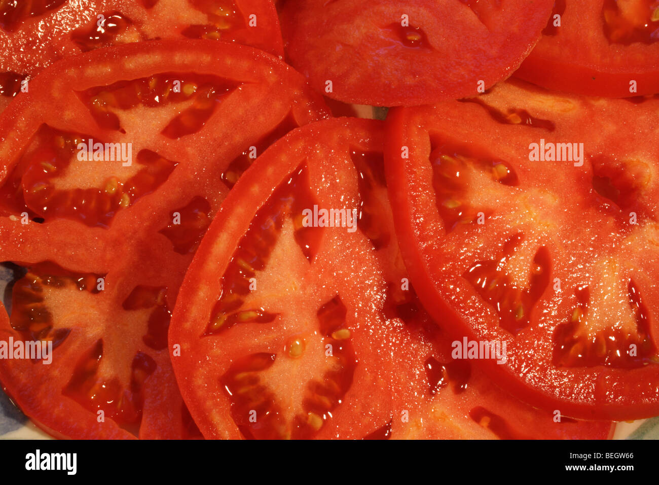 Tomato sliced texture hi-res stock photography and images - Alamy