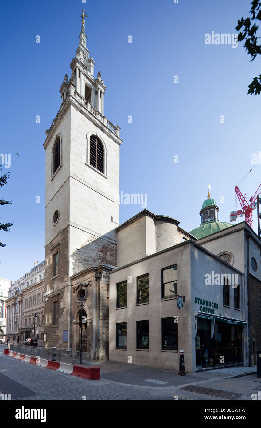 church of St Stephen, Walbrook, London, England, UK Stock Photo - Alamy
