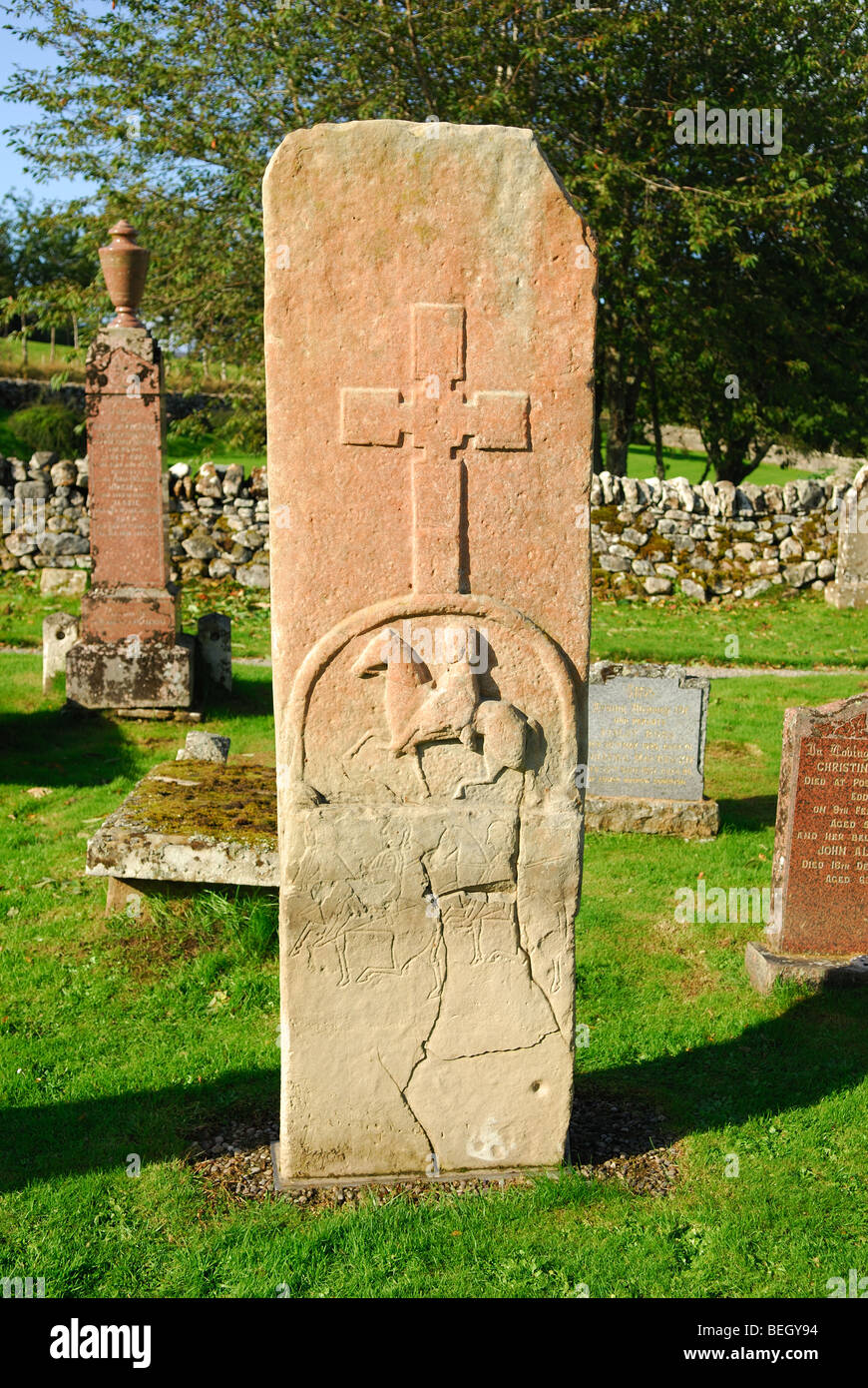 Pictish cross slab hi-res stock photography and images - Alamy