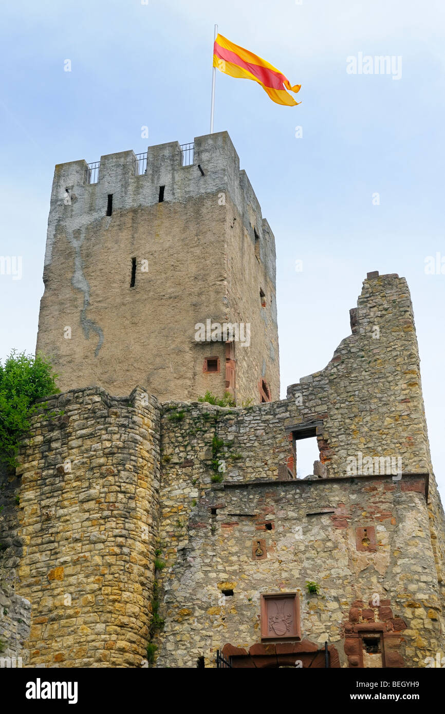 Ruins of Castle Roetteln, Loerrach, Baden-Wurttemberg, Germany Stock ...