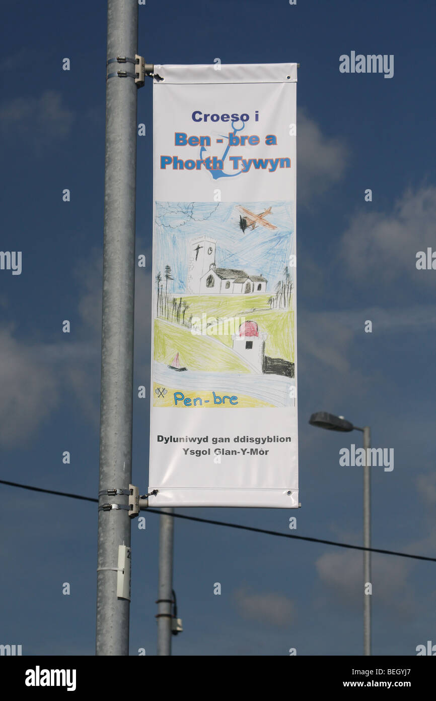 Welcome to wales hi-res stock photography and images - Alamy