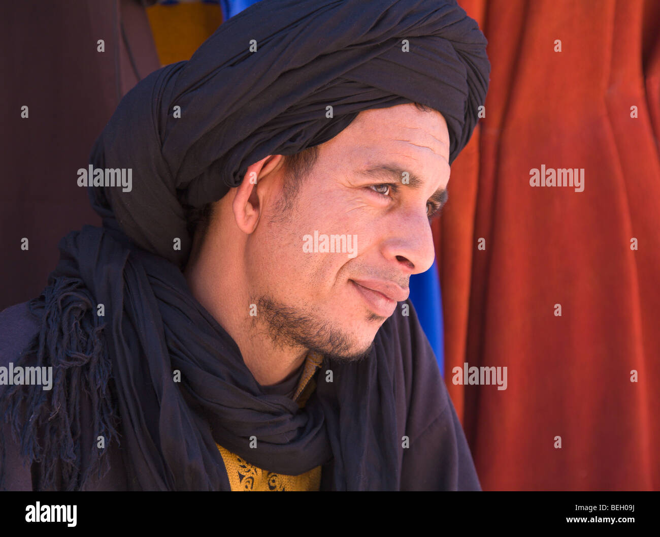Portrait of Moroccan man Morocco Stock Photo - Alamy