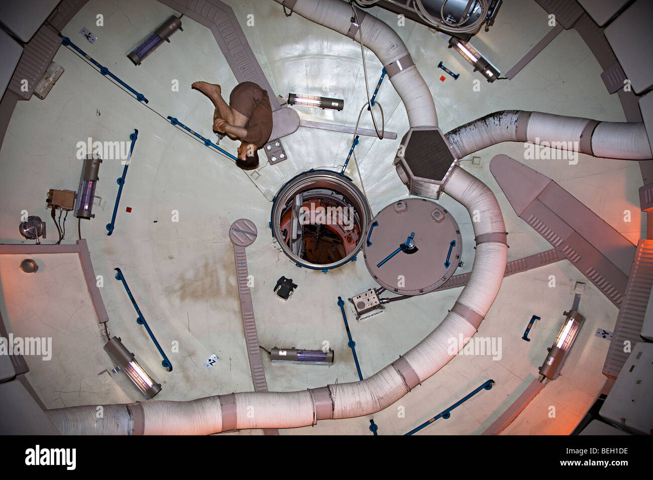 Skylab trainer NASA Space Center Houston Texas USA Stock Photo - Alamy