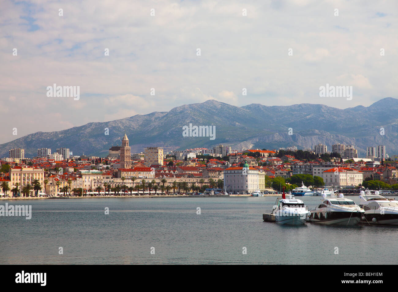 Port of Split, Croatia Stock Photo - Alamy