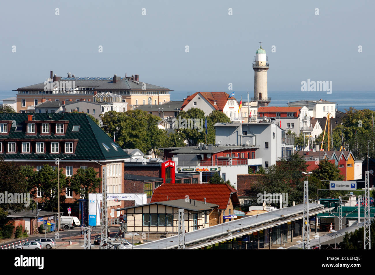 City of Warnemunde, Germany Stock Photo - Alamy