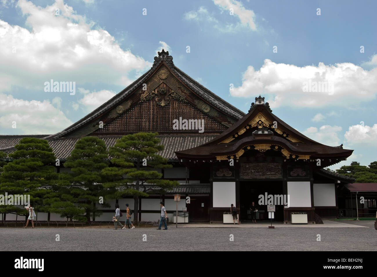 Nijo Jo Castle in Kyoto, Japan Stock Photo - Alamy