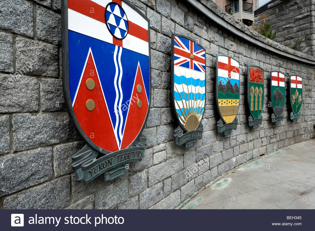 Canadian Province Flags High Resolution Stock Photography and Images ...