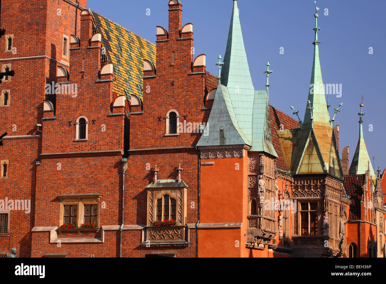 Old market with old town hall hi-res stock photography and images - Alamy