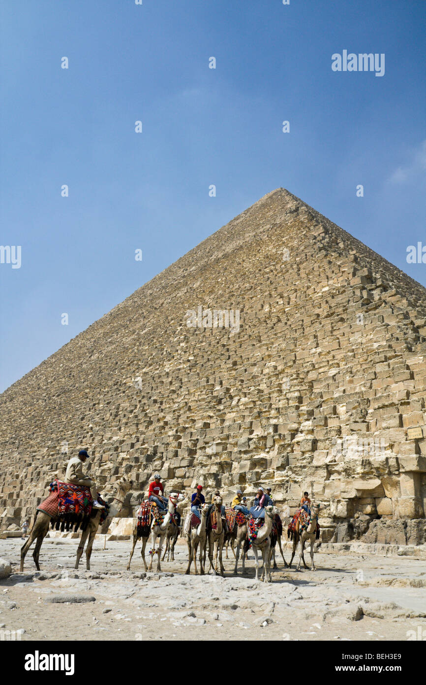 Pyramidof Cheops, Cairo, Egypt Stock Photo - Alamy