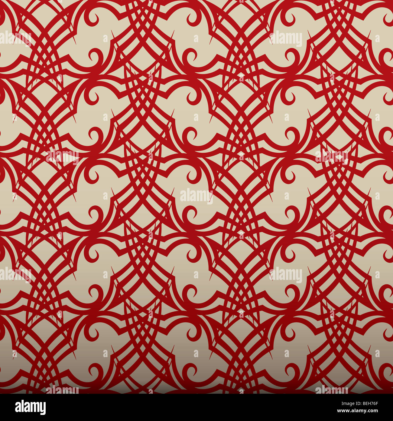 Seamless repeating pattern background with red and beige colours Stock ...