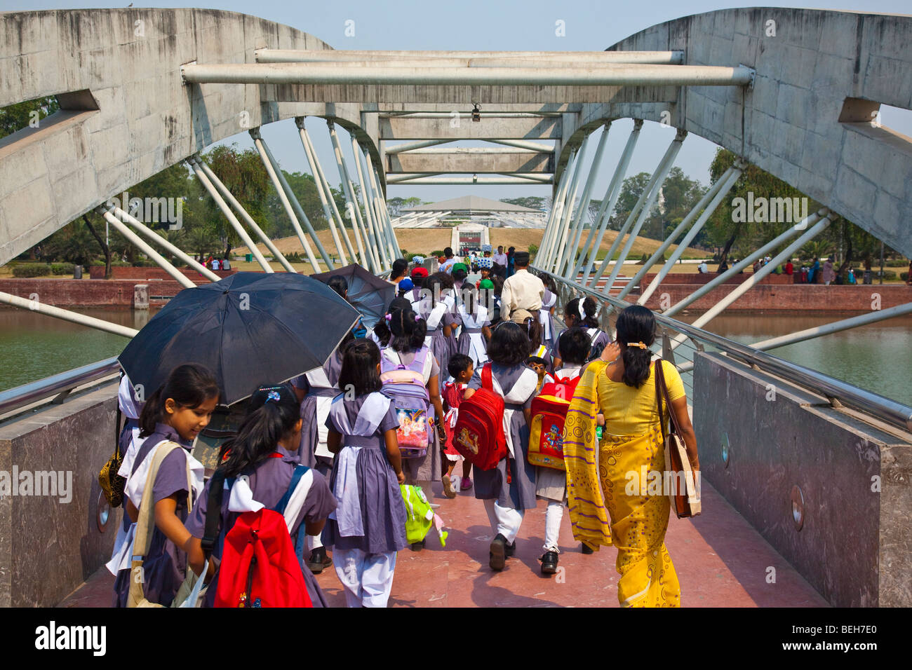 Banani Bridge and Chandrima Uddan Park, Dhaka Bangladesh Stock Photo ...