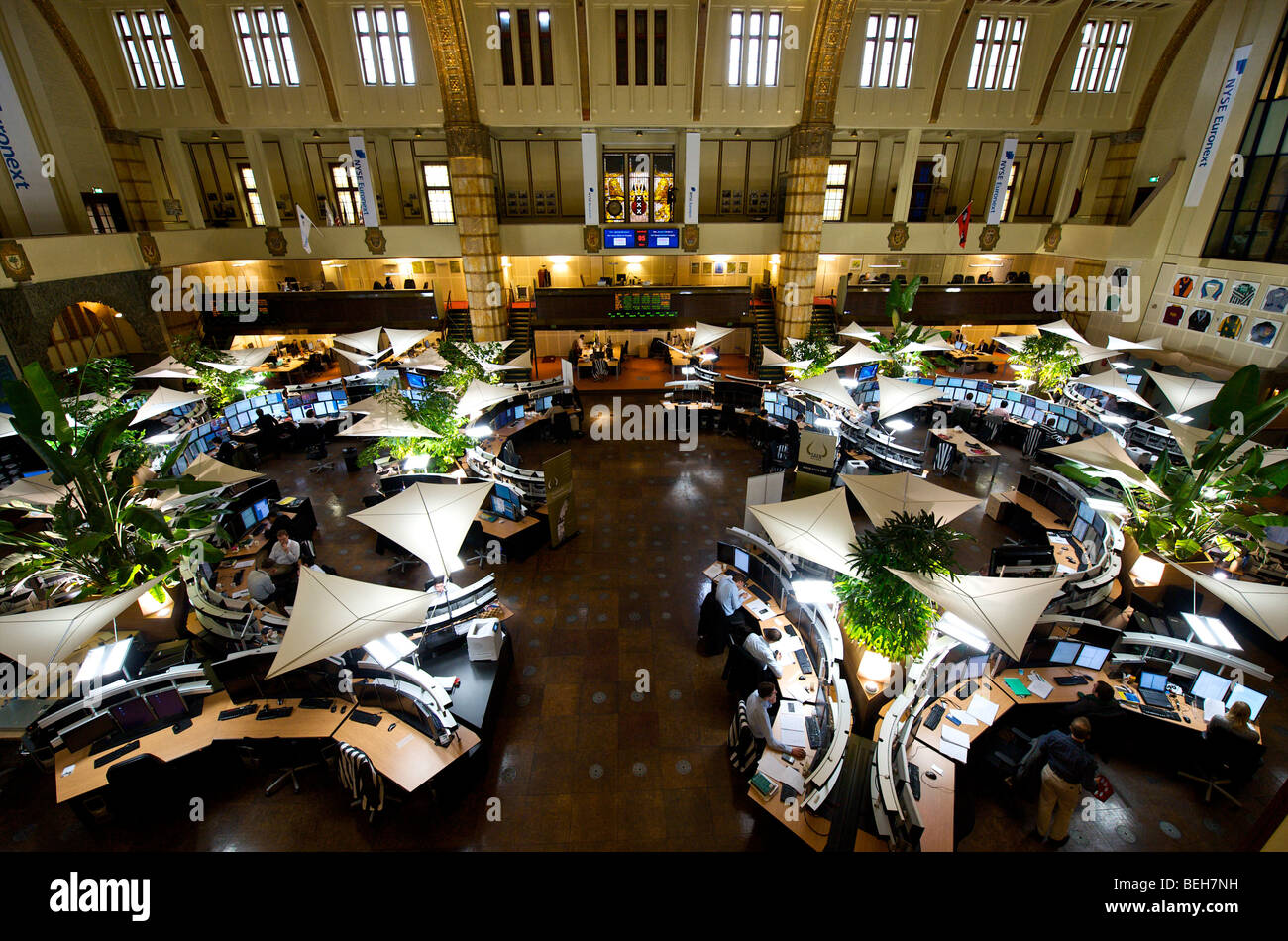 Euronext amsterdam inside hi-res stock photography and images - Alamy