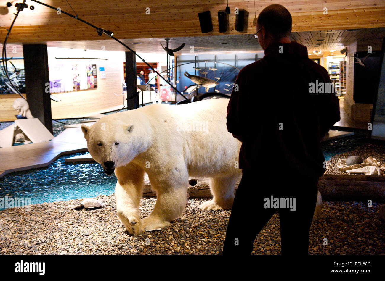 Spitsbergen, Svalbard, Longyearbyen museum Stock Photo - Alamy