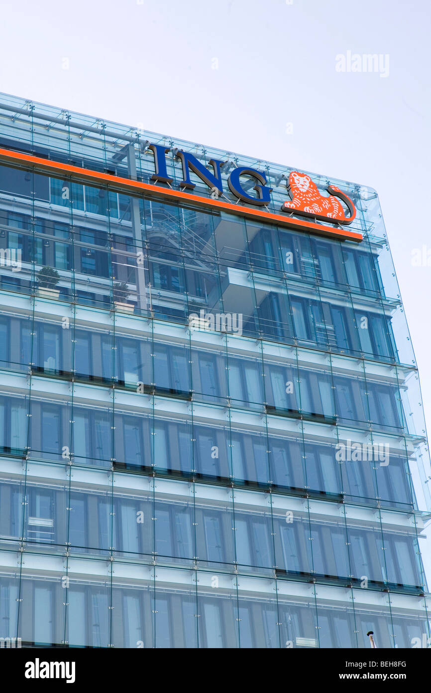 ING main office in Amsterdam Stock Photo - Alamy