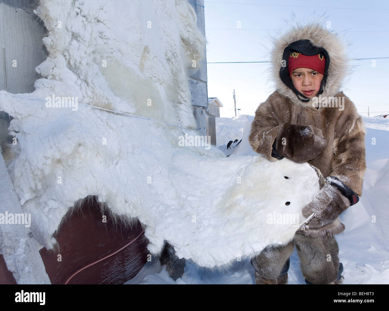 Gojahaven is a town in the far north of canada in 1000 where Inuits ...