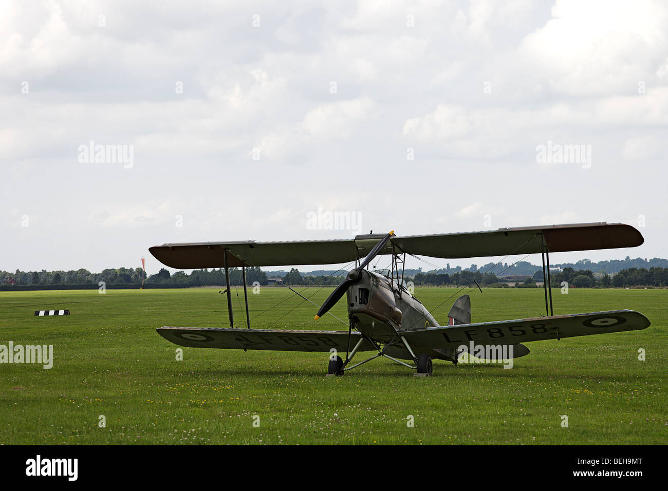 De Havilland DH.82B Queen Bee - Target Tug - Tiger Moth Series Stock ...