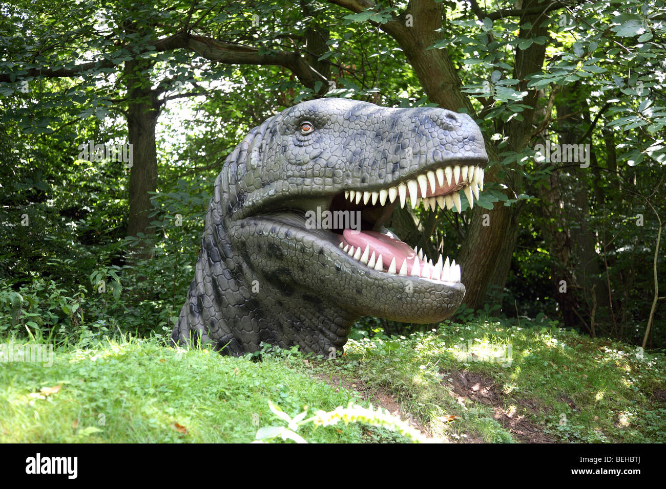 Model of a dinosaur hi-res stock photography and images - Alamy
