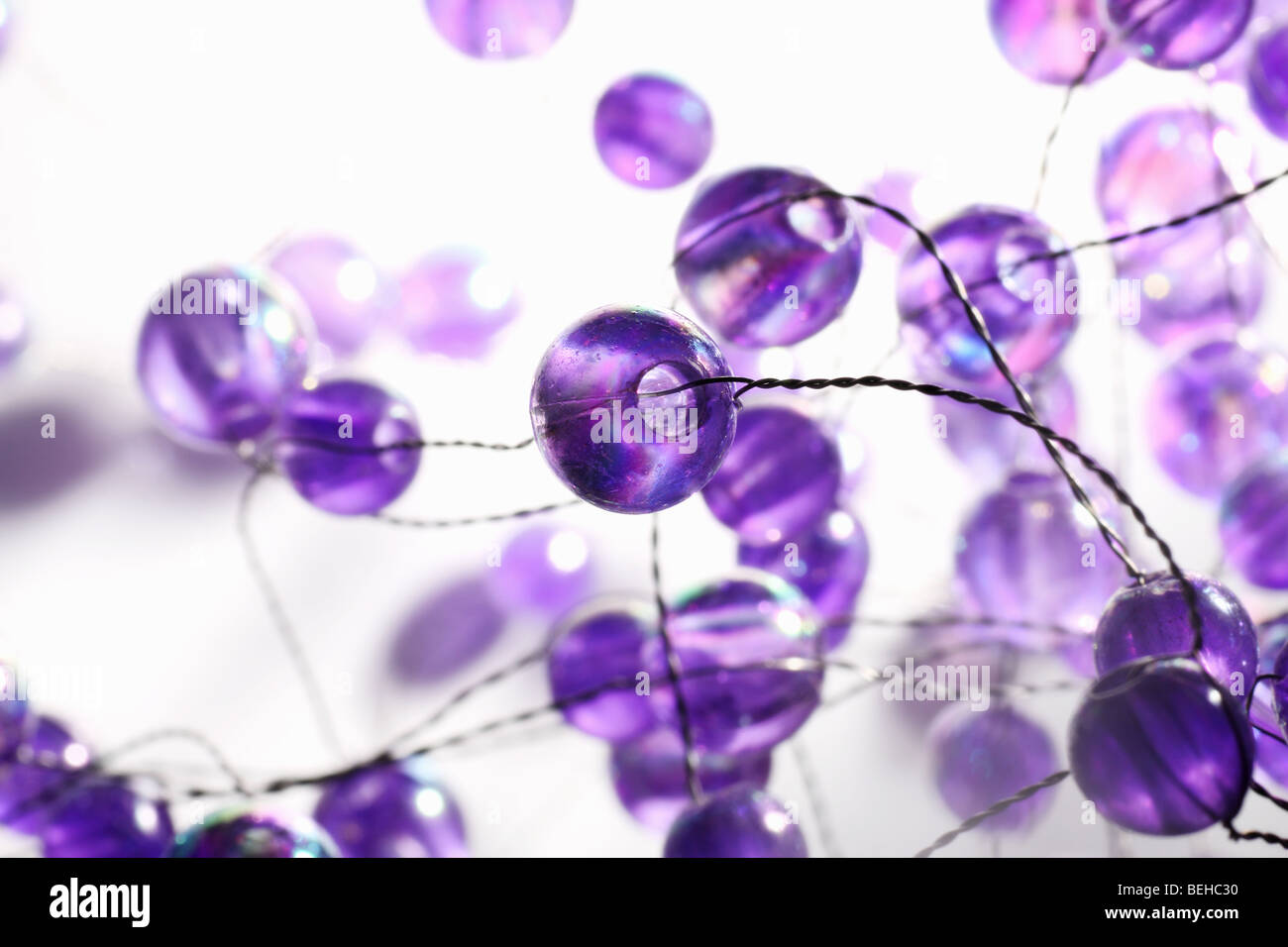 Purple glass ball hi-res stock photography and images - Alamy