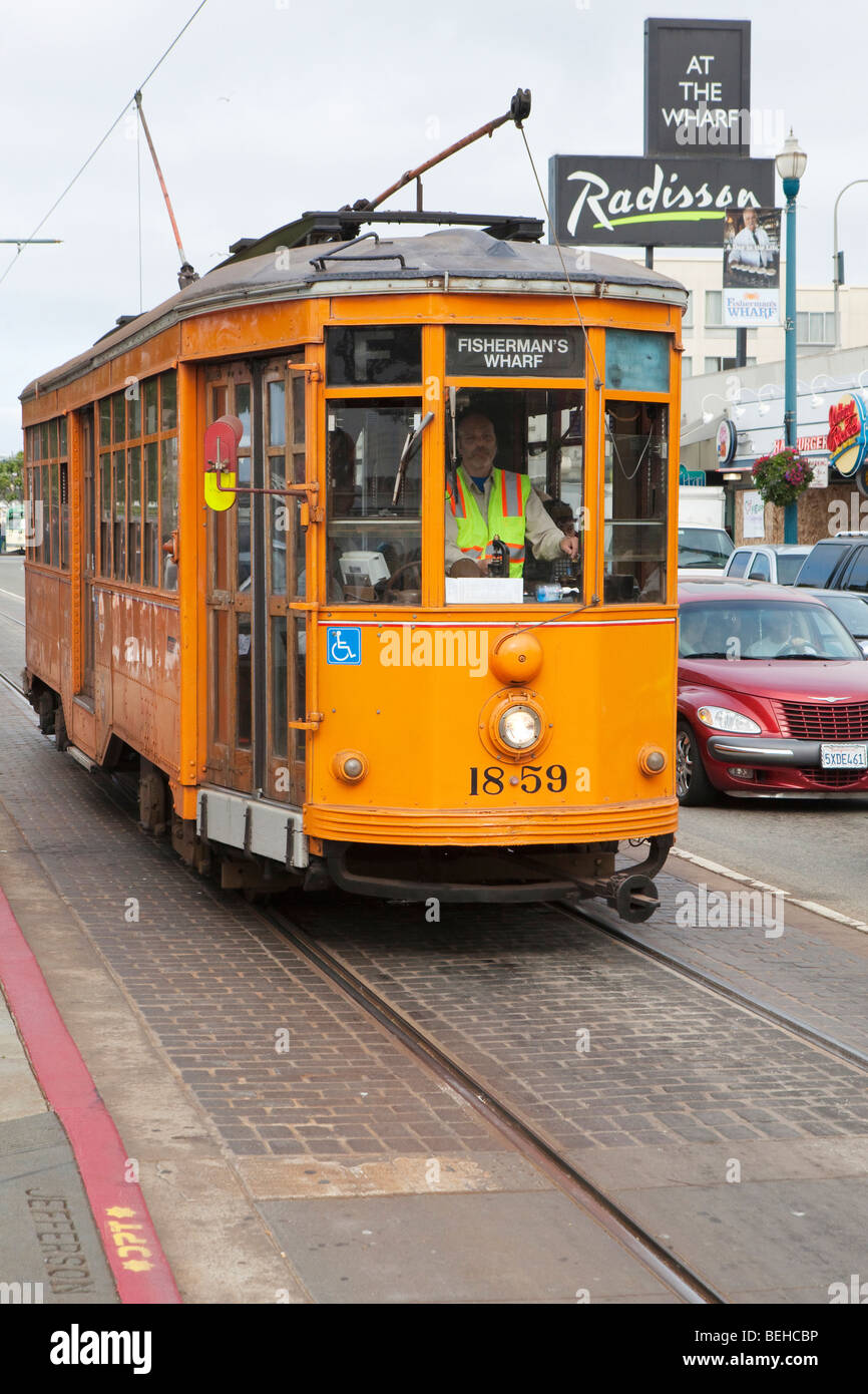 Tram san francisco hi-res stock photography and images - Alamy