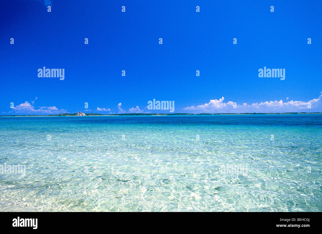 exumas islands bahamas Stock Photo - Alamy