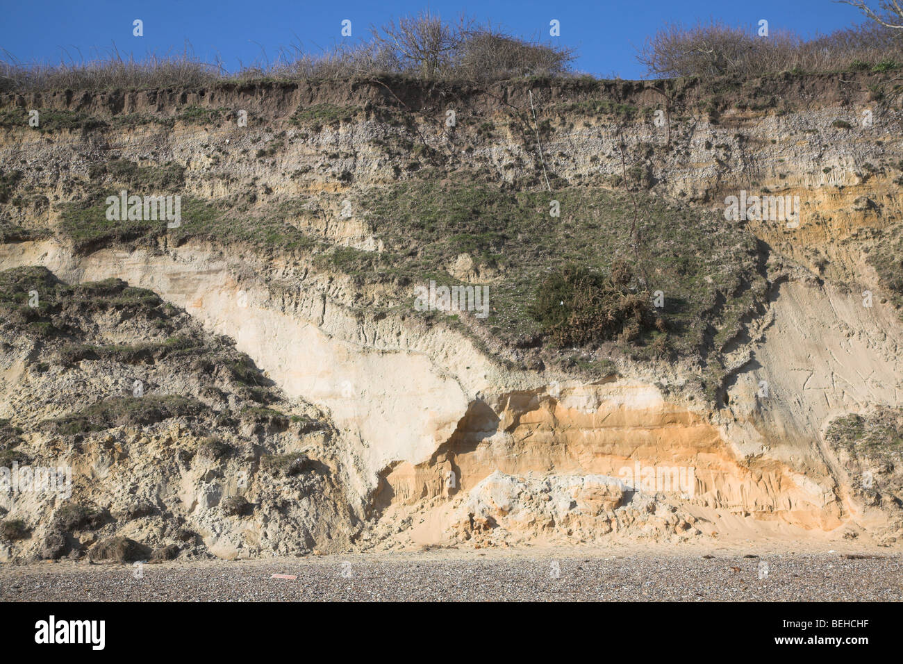 Slump coast hi-res stock photography and images - Alamy