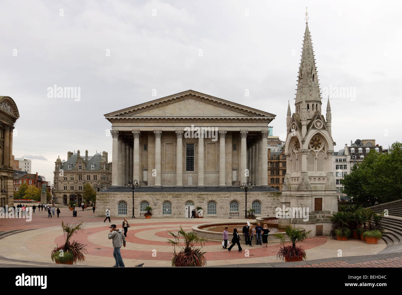Birmingham town hall hi-res stock photography and images - Alamy