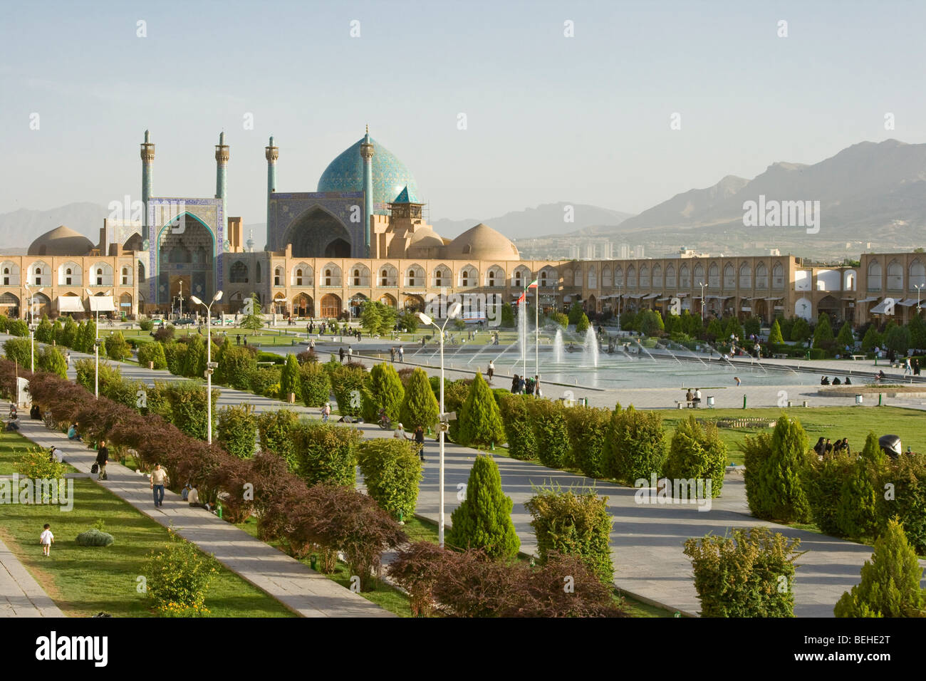 Shah or Imam Mosque in Imam Square in Isfahan Iran Stock Photo - Alamy