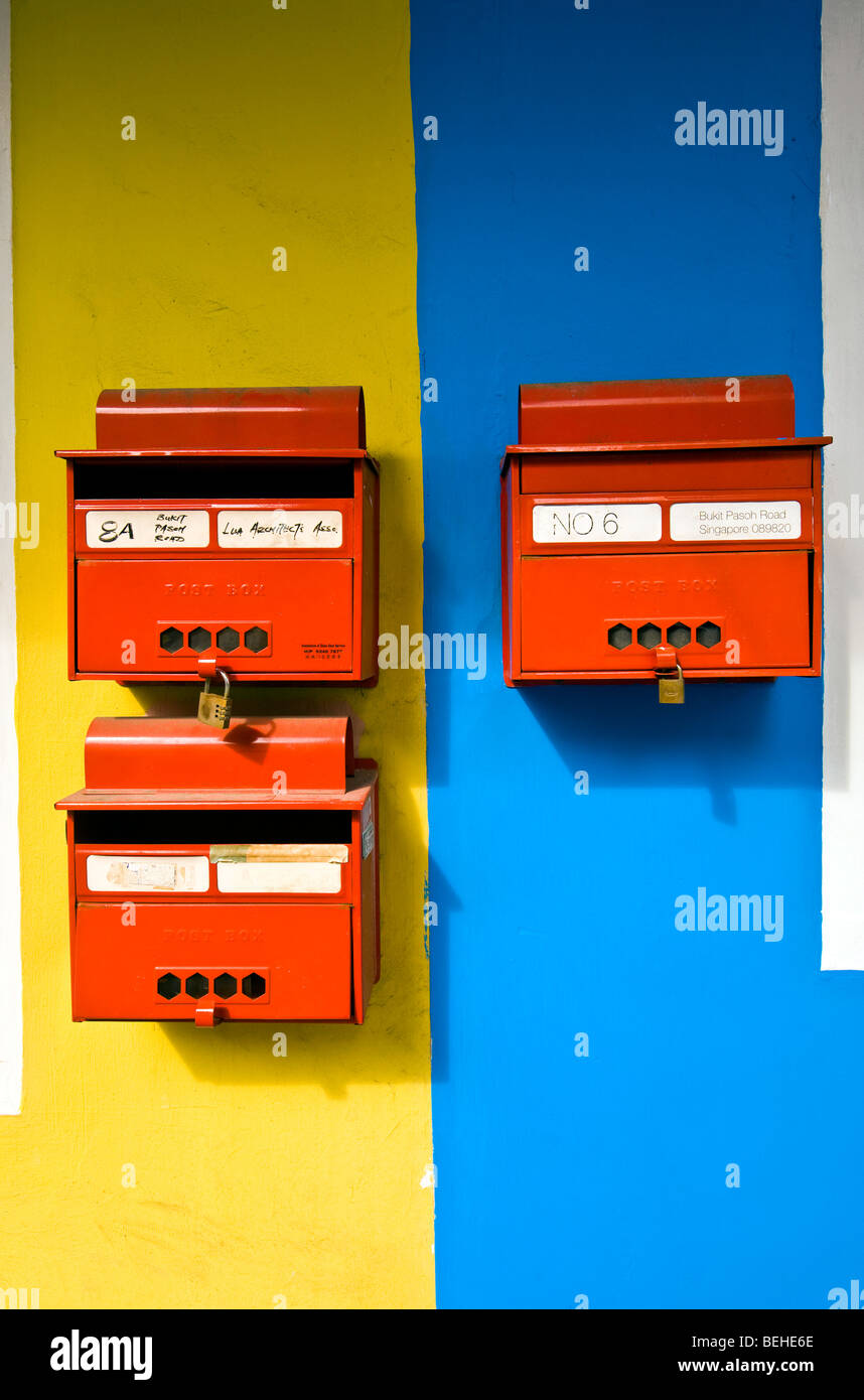 Singapore mailbox hi-res stock photography and images - Alamy