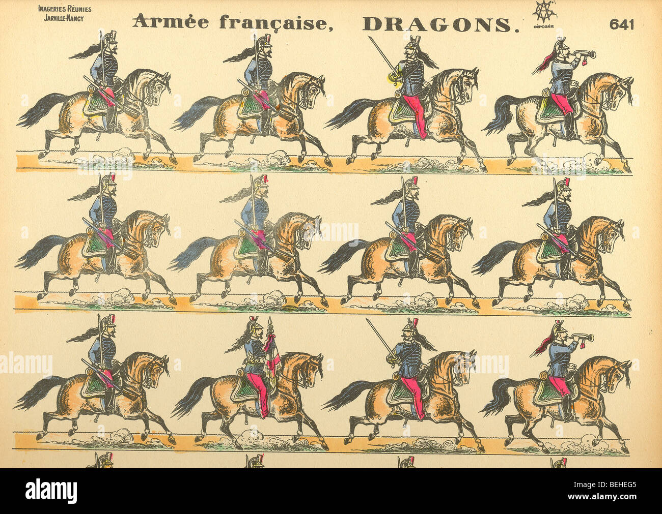 Imagerie populaire, popular prints, French Stock Photo - Alamy