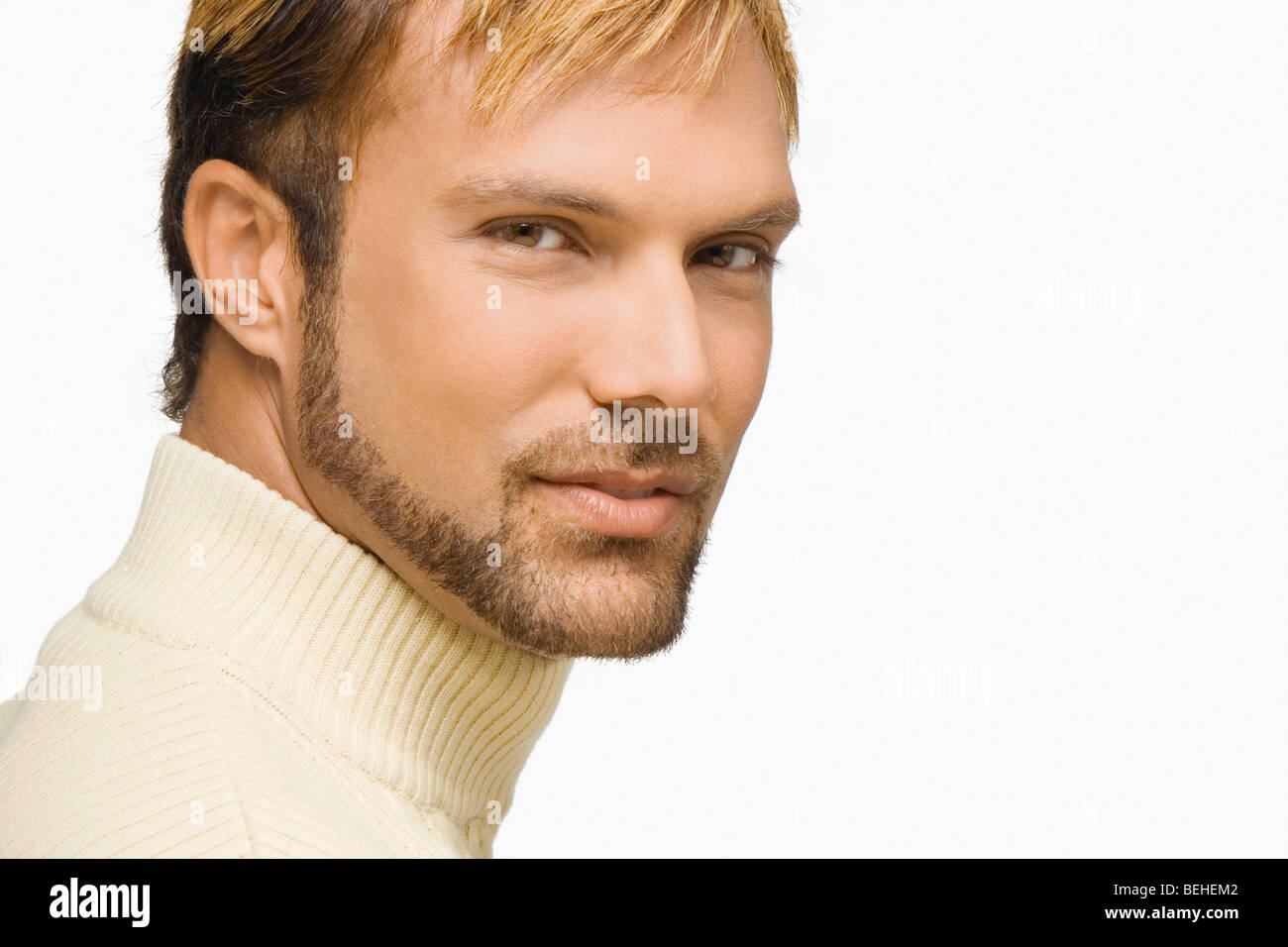 Portrait of a mid adult man smiling Stock Photo - Alamy