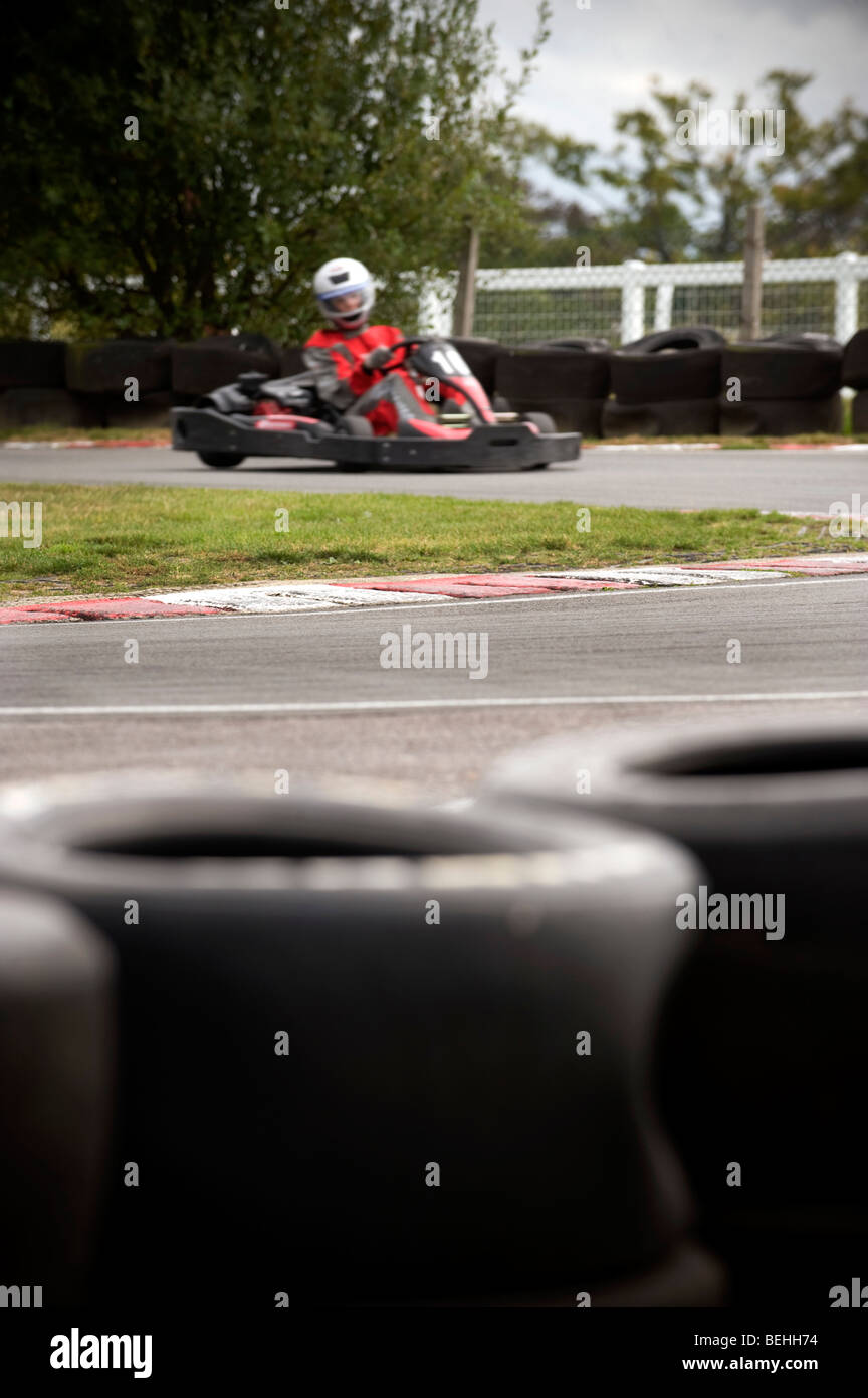 Kart racing at hi-res stock photography and images - Alamy