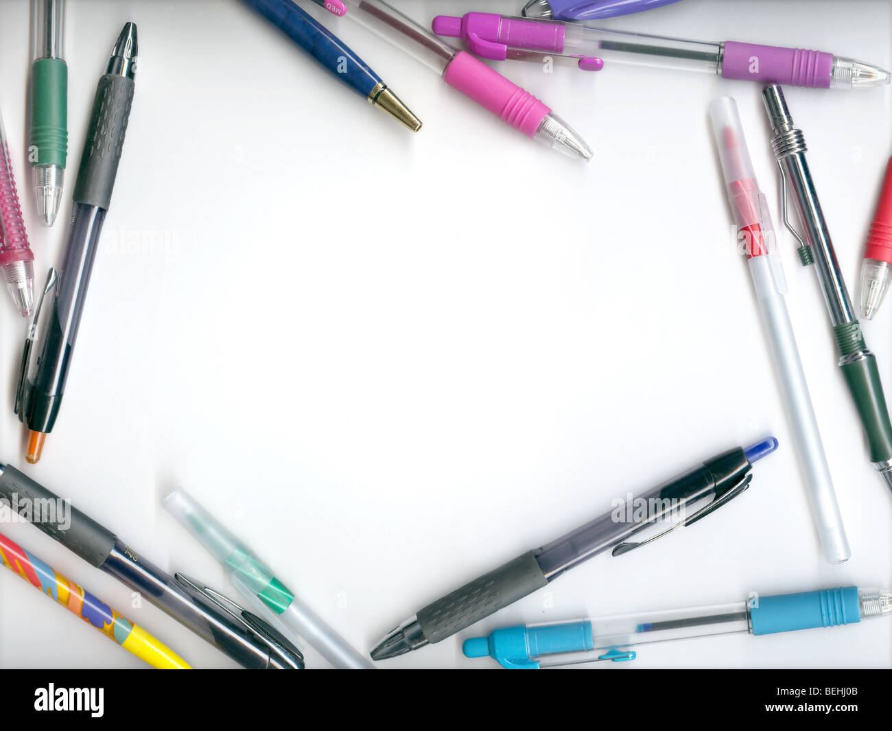 Pencil border hi-res stock photography and images - Alamy