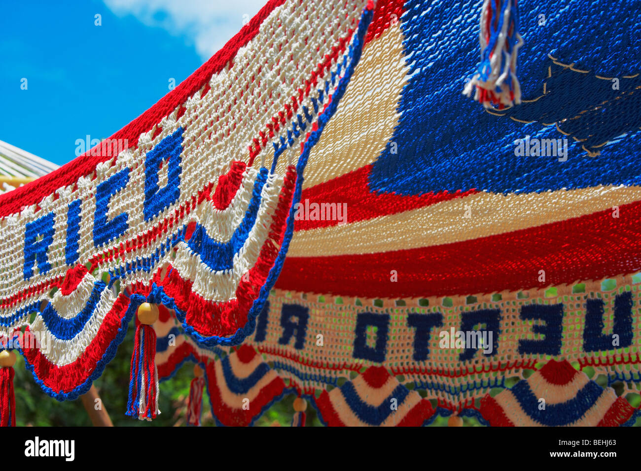 Hanging puerto rican flag hi-res stock photography and images - Alamy