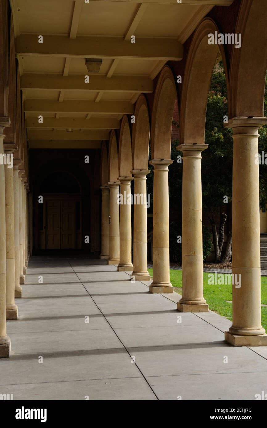 A colonnade in Adelaide, South Australia Stock Photo - Alamy