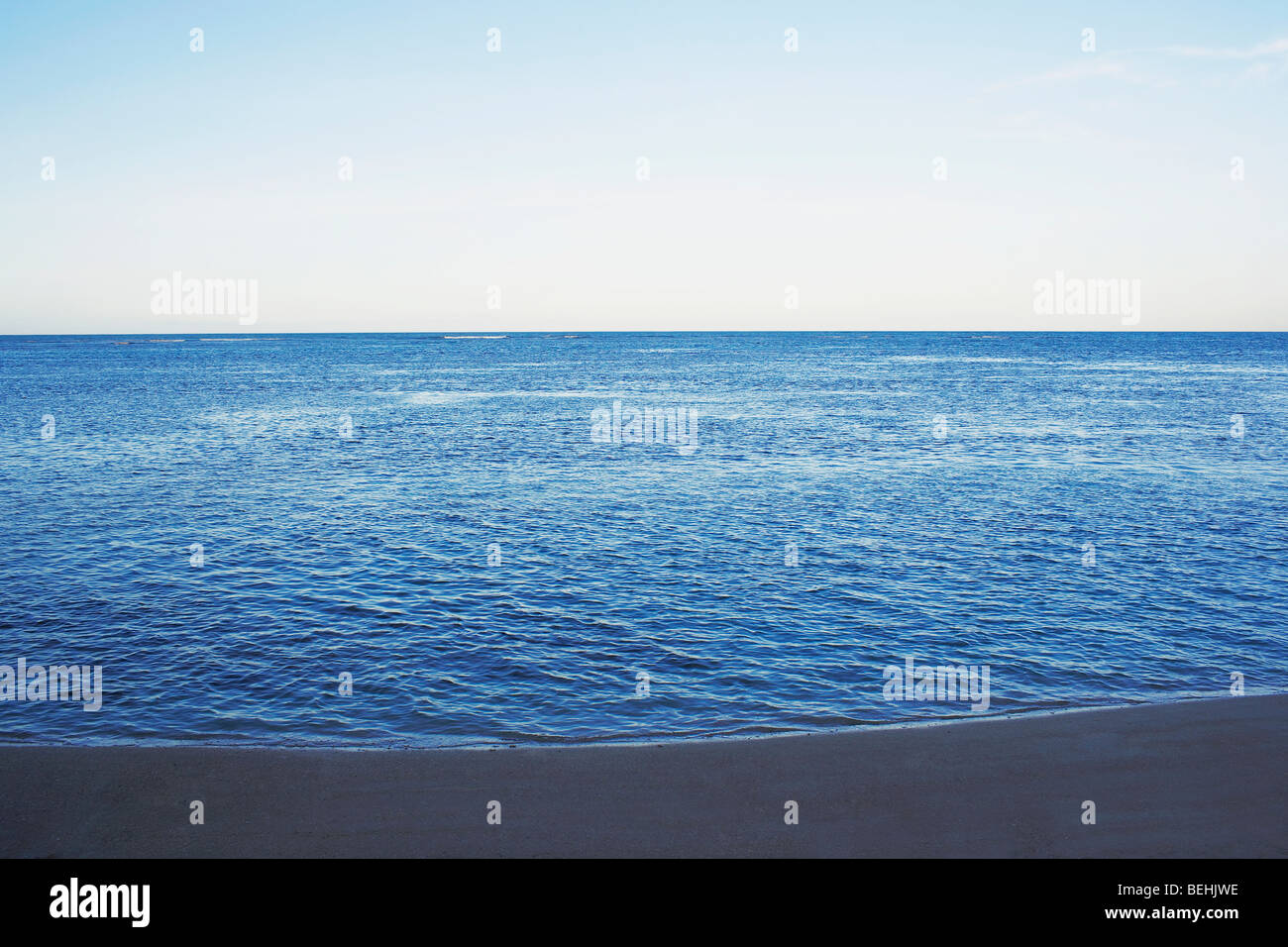 Panoramic view of the sea Stock Photo - Alamy