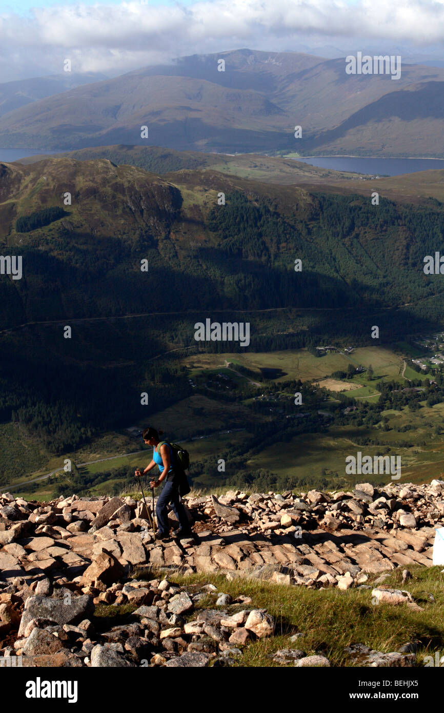 Ben nevis path summit hi-res stock photography and images - Alamy