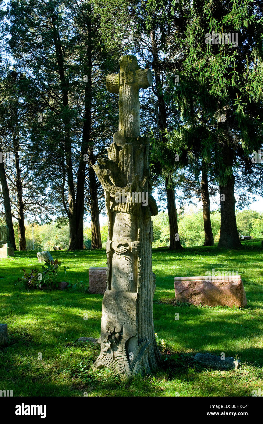 Unusual Czechoslovakian Gravestone at small town Catholic cemetery in ...