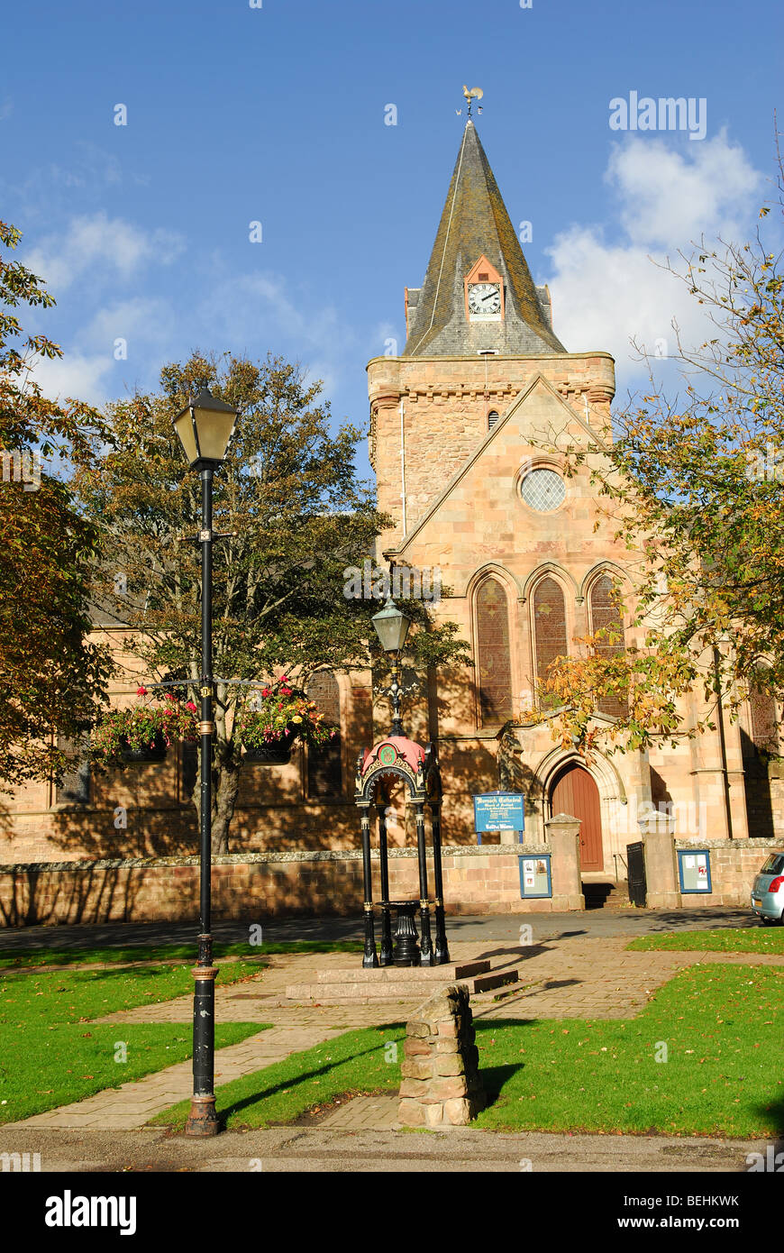 Dornoch Cathedral Sutherland Scotland Stock Photo - Alamy