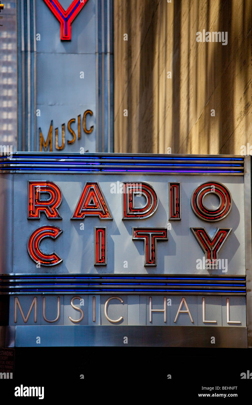 Radio City Music Hall in New York City Stock Photo - Alamy
