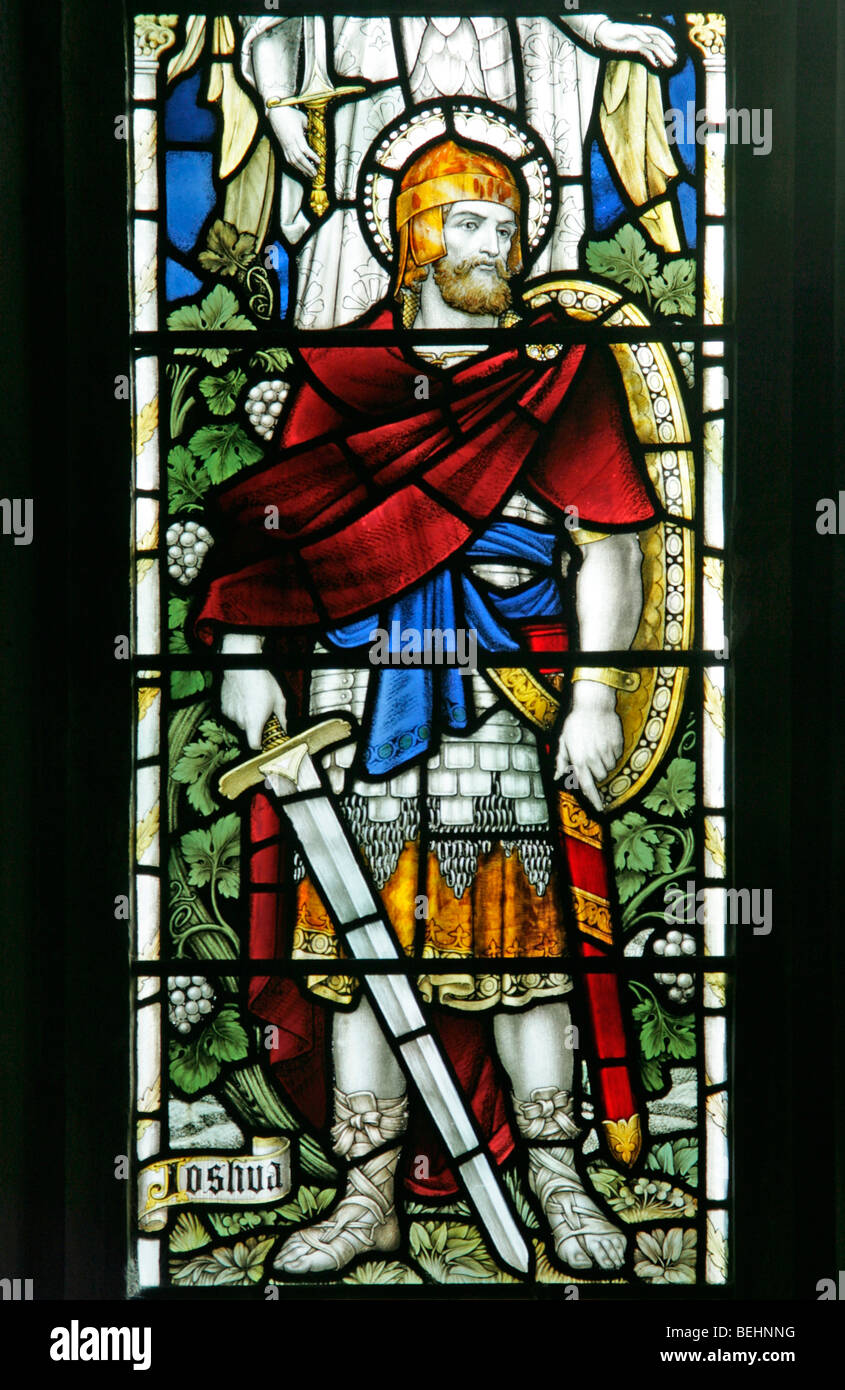 A stained glass window by J Powell & Sons of Whitefriars London ...