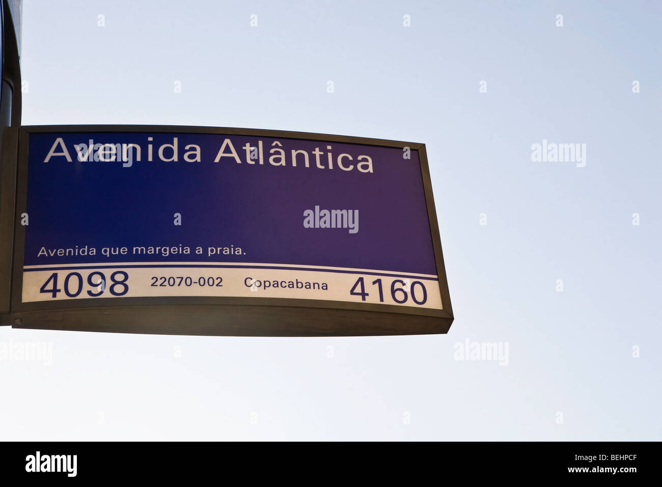 Copacabana sign hi-res stock photography and images - Alamy