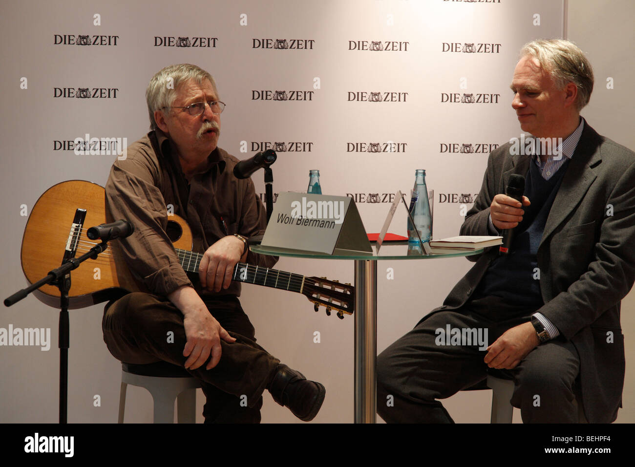 An interview with Wolf Biermann at the book fair 2009 in Leipzig ...