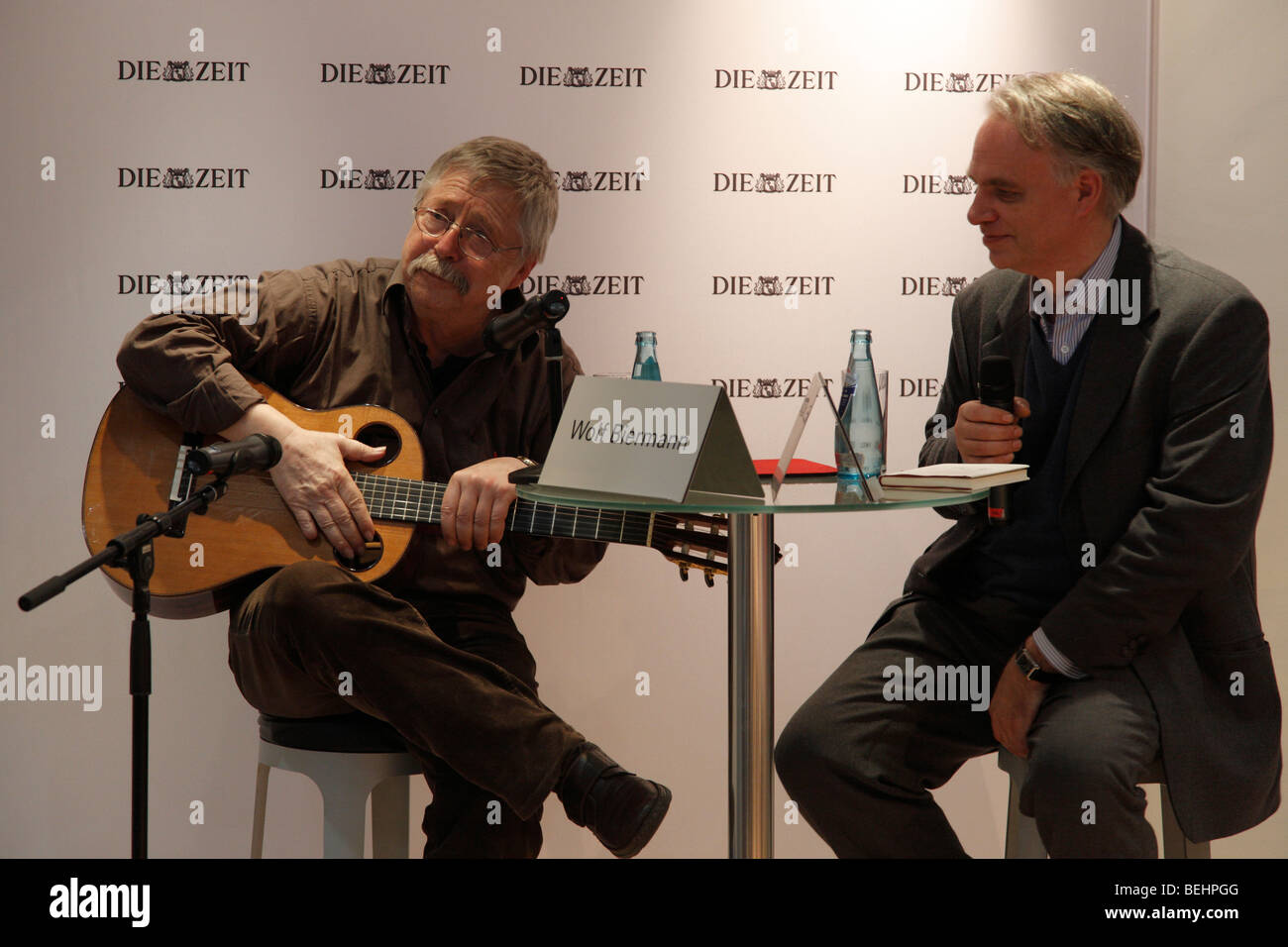 An interview of Wolf Biermann at the book fair 2009 in Leipzig, Germany ...