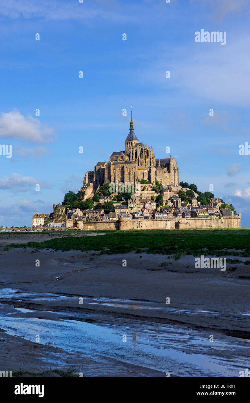 Mont-Saint-Michel (Benedictine abbey). Normandy. France Stock Photo - Alamy