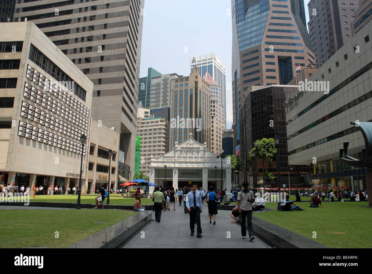 Raffle place singapore hi-res stock photography and images - Alamy
