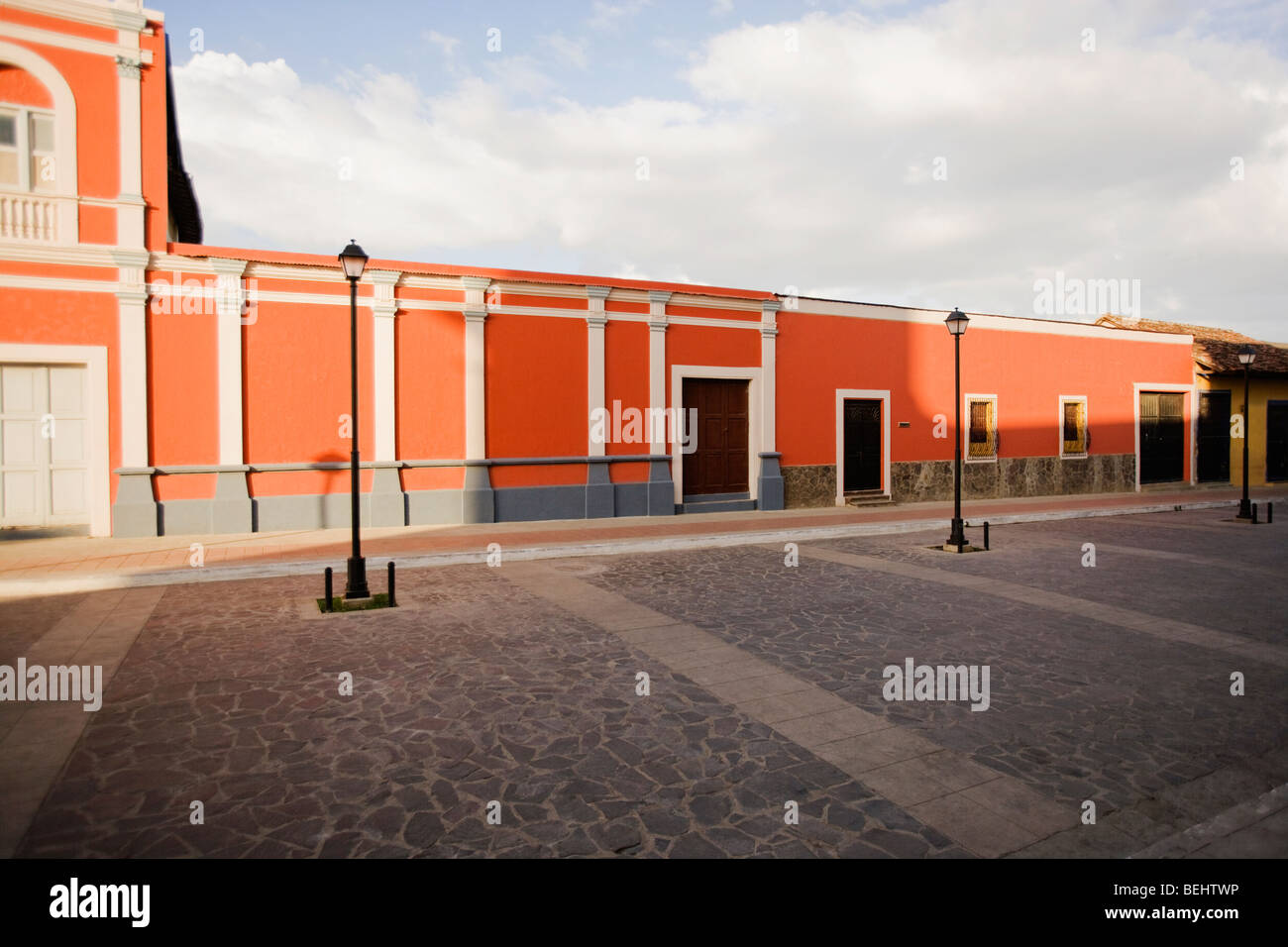 Facade of a building, Mexico Stock Photo - Alamy