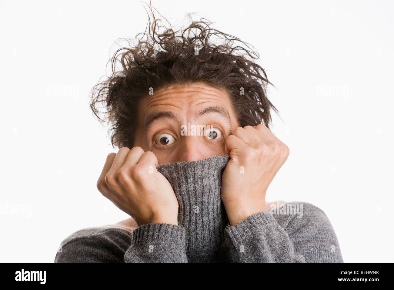 Man looking surprised Stock Photo - Alamy