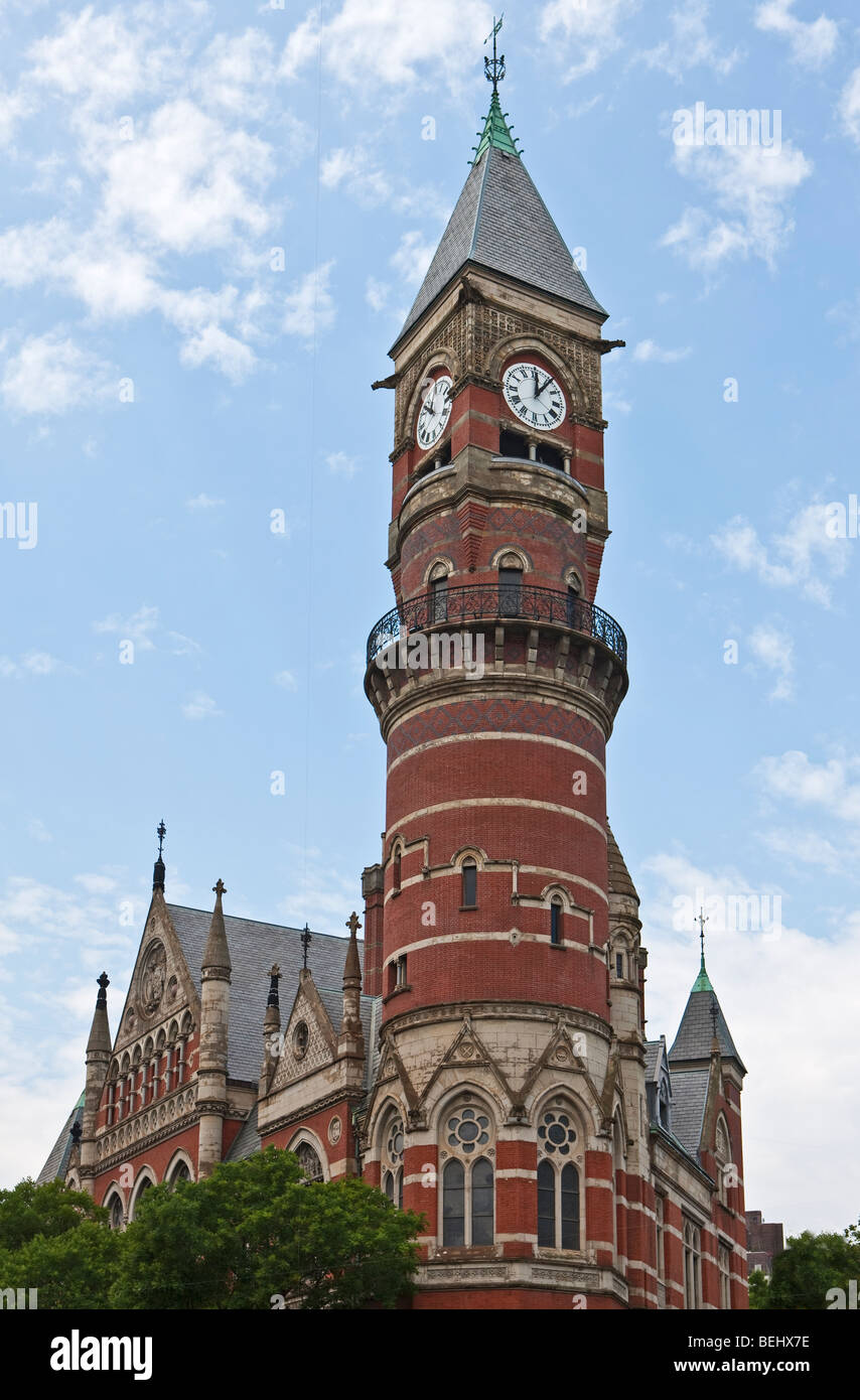 U.S.A., New York,Manhattan,Greenwich village,the 'Old Jeff' tower Stock ...