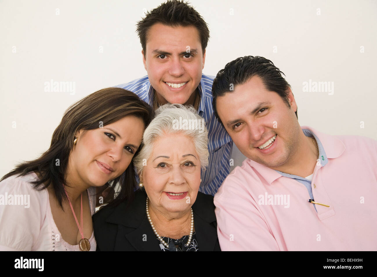 Hispanic family reunion hi-res stock photography and images - Alamy