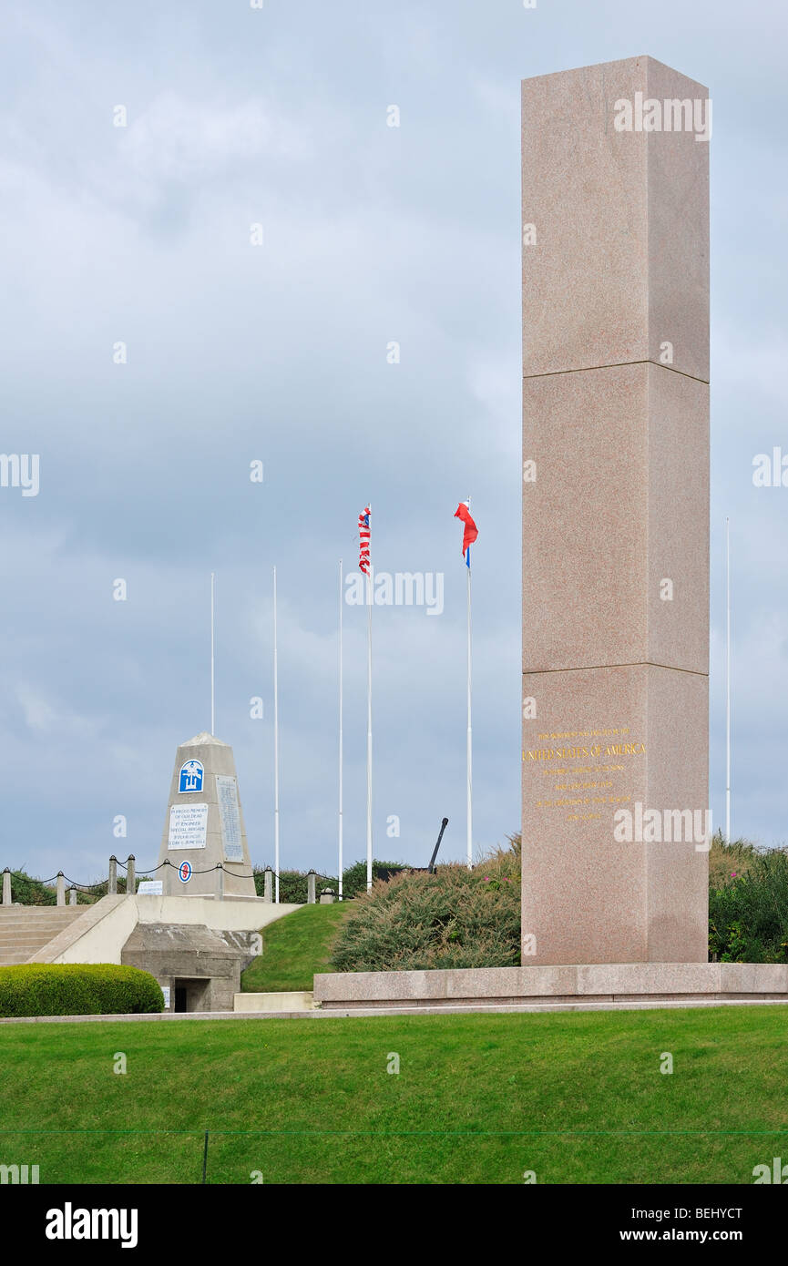 The Second World War Two Utah Beach American Memorial, WW2 Utah Beach ...